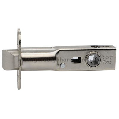 28 degree 70mm backset tubular passage door latch B312 with brass bolt ...