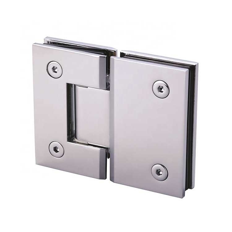 Brass Shower Glass Door Shower Hinges 90 Degree Wall Mount - Buy shower ...