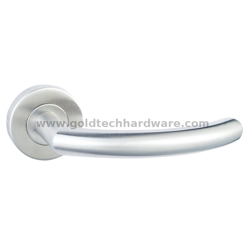 Stainless Steel Tube Lever Handle Door Handle - Buy Stainless steel ...